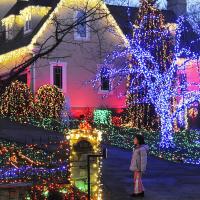 China 100 LEDs Multi Color LED Solar String Light For Outdoor Use IP44 Weatherproof for sale