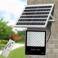 China LED Solar Flood Light With Dual Motion Sensor And 15m Range For Outdoor Lighting for sale