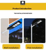 China Split-Type Solar Street Light with Die-Cast Aluminum Solar Panel for High Lumen Output for sale