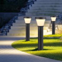 China Solar Stake Lawn Lights Warm White Auto On Off Villa Courtyard Lighting for sale
