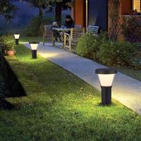 China Solar Stake Lawn Lights Warm White Auto On Off Villa Courtyard Lighting for sale