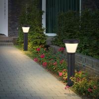 China Solar Powered Lawn Lights IP65 Weatherproof Pebble Design Garden Perimeter Lamp for sale
