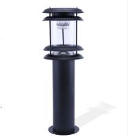 China Stainless LED Solar Lawn Light With Auto Color Switch For Patio Lawn Holiday Decor for sale