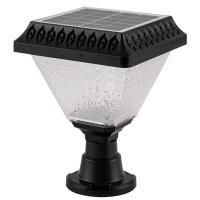China High Brightness Solar Pillar Lights For Garden Porch Landscape Decor for sale