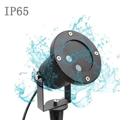 China 2835 LED Solar Power Spot Light 5V 2W With RGB Mode For Outdoor Spaces Illumination for sale