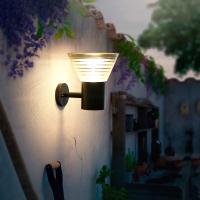 China 4.5W Energy Saving Solar Wall Lamp Dusk To Dawn Garden Fence Light IP65 1000-4800LM for sale