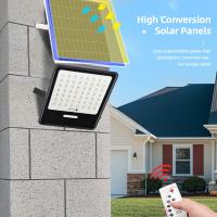 China Solar Flood Light IP65 Remote-Control for Outdoor Use for sale