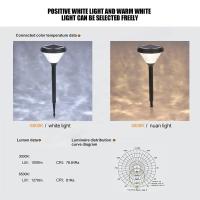 China 6-10W Contemporary Solar Garden Light For Outdoor Lighting 2835 LEDs 3000K for sale