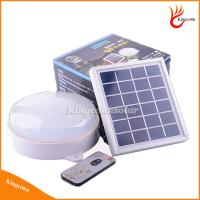 China Rechargeable Solar Ceiling Lamp Shockproof Wireless Storage Room Light for sale