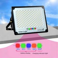 China IP65 Solar Flood Light with Remote-Control for Garden Lighting for sale