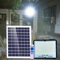 China IP65 Solar Flood Light with Remote-Control for Garden Lighting for sale