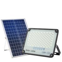 China Smart LED Solar Floodlight With Motion Sensor Dusk To Dawn For Garden Lighting for sale