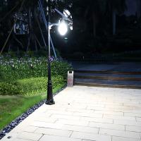 China LED Apple Street Decorative Split Solar Street Light For Outdoor Garden Park for sale