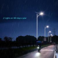 China Split LED Solar Street Light with All-Weather Adjustable Brightness for Backyard for sale