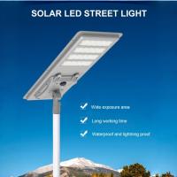 China LED Solar Street Light With Remote Control Automatic Dimming for Industrial Parks for sale