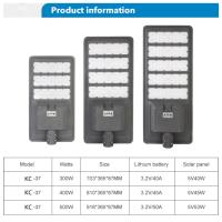 China LED Solar Street Light With Fast Charging 8000mAh Battery for Village Squares for sale