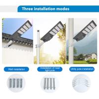 China LED Solar Street Light With Smart Light Control High Lumen for School Campuses for sale