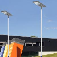 China LED Solar Street Light With Timing Function Adjustable Brightness for Stadium Surroundings for sale