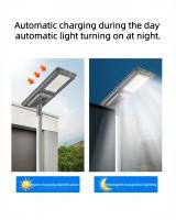 China LED Solar Street Light With UV Resistant PC Lens for Campus Bike Lanes for sale