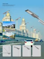 China LED Solar Street Light With UV Resistant PC Lens for Campus Bike Lanes for sale