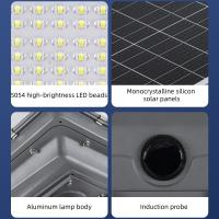 China LED Solar Street Light With UV Resistant PC Lens for Campus Bike Lanes for sale