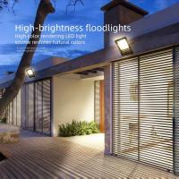China High Brightness LED Solar Flood Light IP66 Waterproof for Outdoor Park for sale