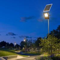 China LED Solar Flood Light With IP66 Waterproof Dusk to Dawn for Garage & Driveway for sale