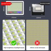 China LED Solar Flood Light With Remote Control Adjustable Brightness for Outdoor Parks for sale