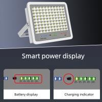 China LED Solar Flood Light With Remote Control Adjustable Brightness for Outdoor Parks for sale
