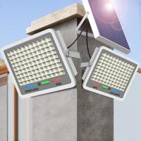 China LED Solar Flood Light With Remote Control Adjustable Brightness for Outdoor Parks for sale