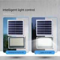 China LED Solar Flood Light With Remote Control Adjustable Brightness for Outdoor Parks for sale