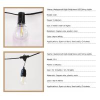 China LED Solar String Light With IP45 Waterproof for Outdoor Decorative for sale