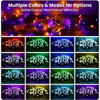 China LED Solar String Light With IP44 Waterproof Dual Charging for Camping & Balcony for sale