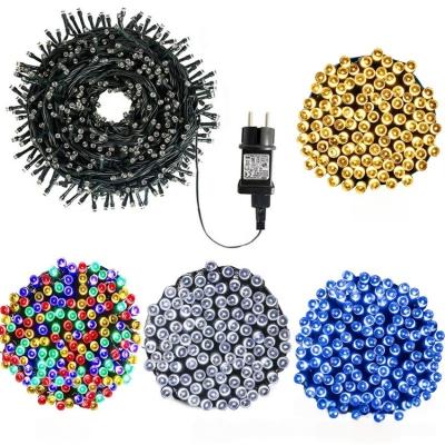 China LED Solar String Light With Warm White 100LED for Christmas Tree Decor for sale