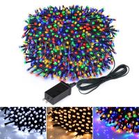 China LED Solar String Light With Warm White 100LED for Christmas Tree Decor for sale