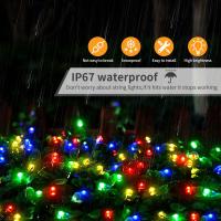 China LED Solar String Light With Warm White 100LED for Christmas Tree Decor for sale