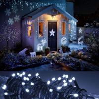 China LED Solar String Light With Warm White 100LED for Christmas Tree Decor for sale