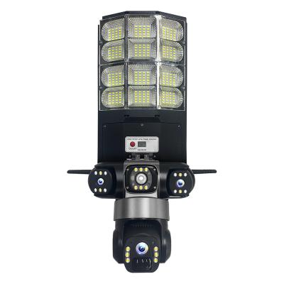 China LED Solar Street Light With 4K Ultra HD Camera 30m Night Vision for Outdoor Road for sale
