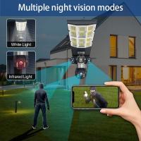 China LED Solar Street Light With 4K Ultra HD Camera 30m Night Vision for Outdoor Road for sale