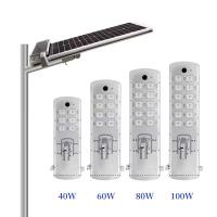 China LED Solar Street Light With Automatic Self-Cleaning High Lumens IP65 Waterproof for Rural Road for sale