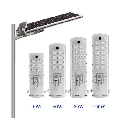 China LED Solar Street Light With Automatic Self-Cleaning High Lumens IP65 Waterproof for Rural Road for sale