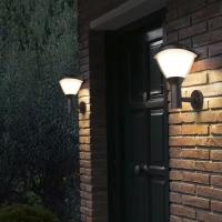 China LED Solar Wall Light With Motion Sensor & IP65 Waterproof for Garden Fence & Walkway for sale