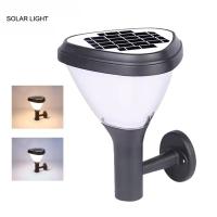 China LED Solar Wall Light With Motion Sensor & IP65 Waterproof for Garden Fence & Walkway for sale