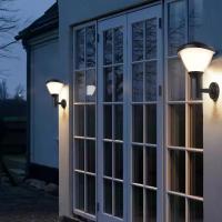 China LED Solar Wall Light With Motion Sensor & IP65 Waterproof for Garden Fence & Walkway for sale