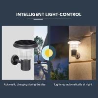 China LED Solar Wall Light With Smart Light Control & Low Power Consumption for Villa Exterior Wall for sale