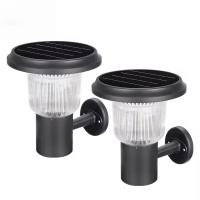 China LED Solar Wall Light With 3000K Warm Light & Easy Mounting for Garden Fence & Walkway for sale