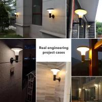 China LED Solar Wall Light With Dusk to Dawn IP65 Waterproof for Outdoor Garden Security for sale