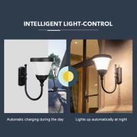 China LED Solar Wall Light With Easy Installation & Long Battery Life for Garage & Outdoor Entryway for sale