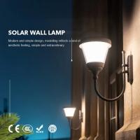 China LED Solar Wall Light With Easy Installation & Long Battery Life for Garage & Outdoor Entryway for sale