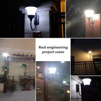 China LED Solar Wall Light With Easy Installation & Long Battery Life for Garage & Outdoor Entryway for sale